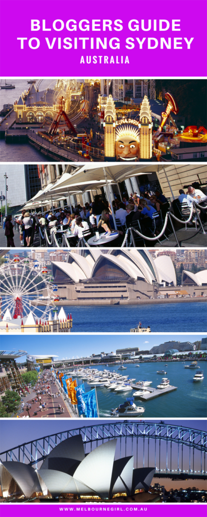 Bloggers Guide to visiting Sydney - MELBOURNE GIRL