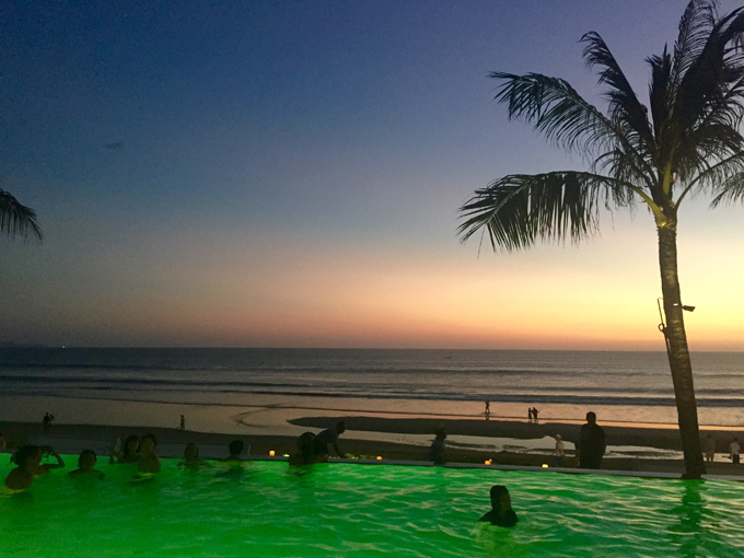 Sunset at Potato Head Bali - MELBOURNE GIRL