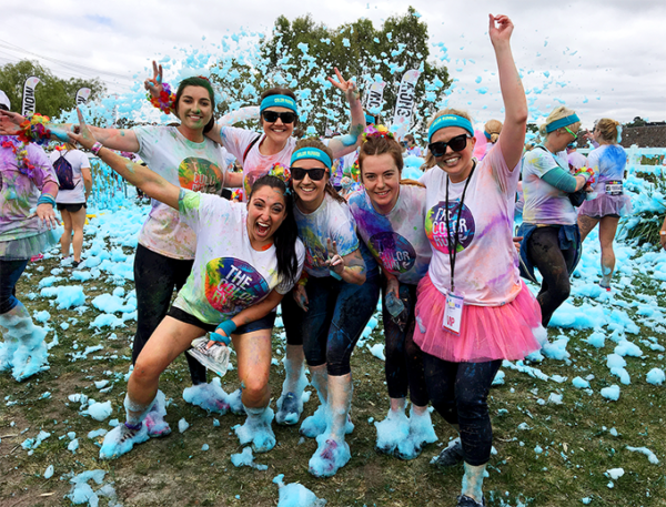 Seriously happy day out at The Color Run - MELBOURNE GIRL