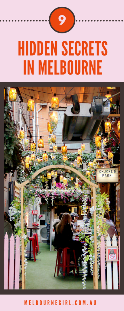 Top 9 Hidden Secrets in Melbourne - MELBOURNE GIRL